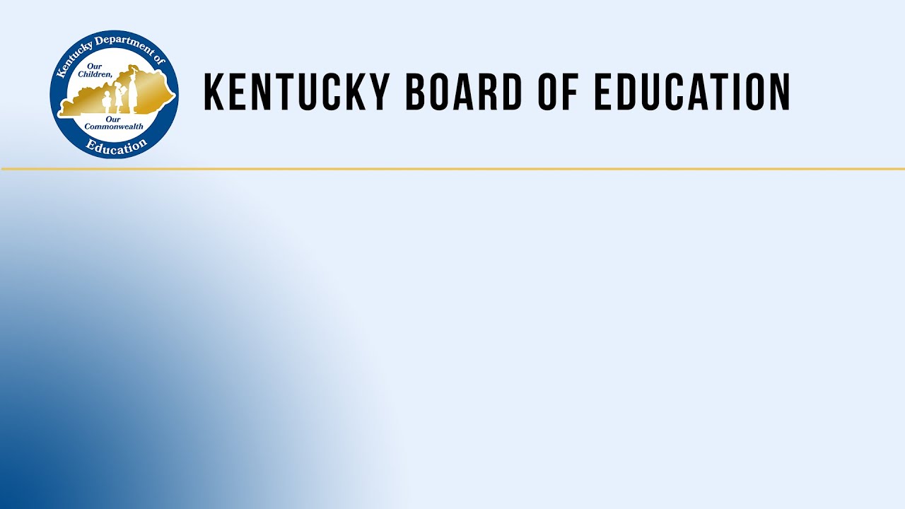 Kentucky Board of Education – February 4, 2020 | KDE MEDIA PORTAL