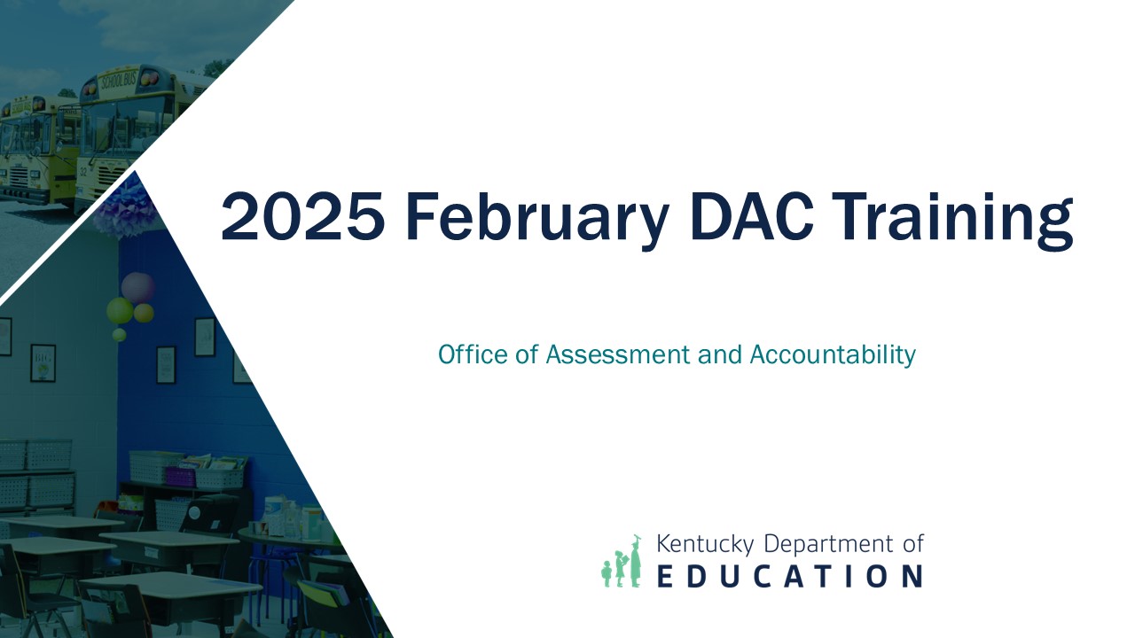 Assessment and Accountability | KDE MEDIA PORTAL